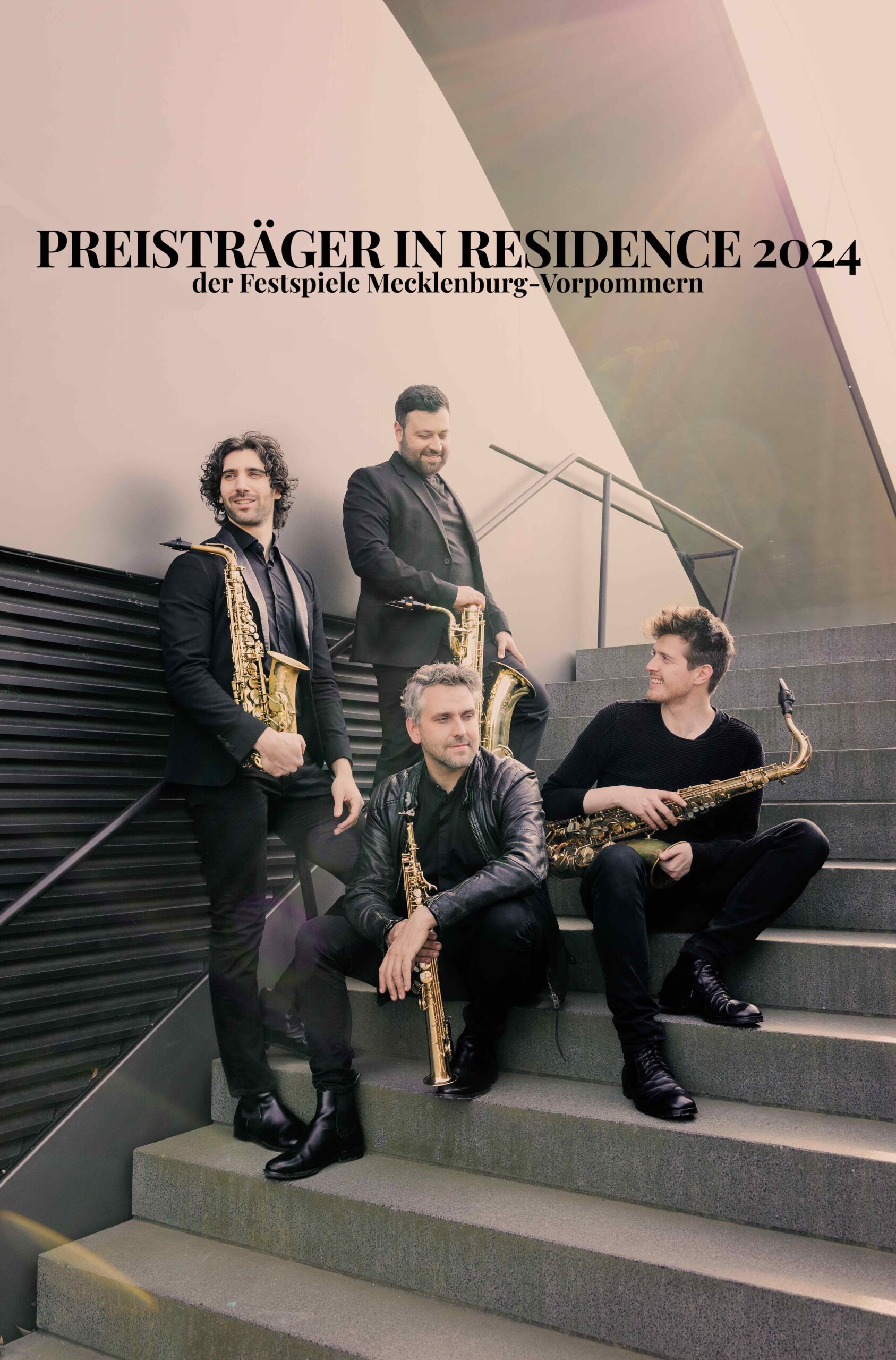 SIGNUM saxophone quartet – FOUR SAXOPHONISTS WHO ROCK THE HOUSE